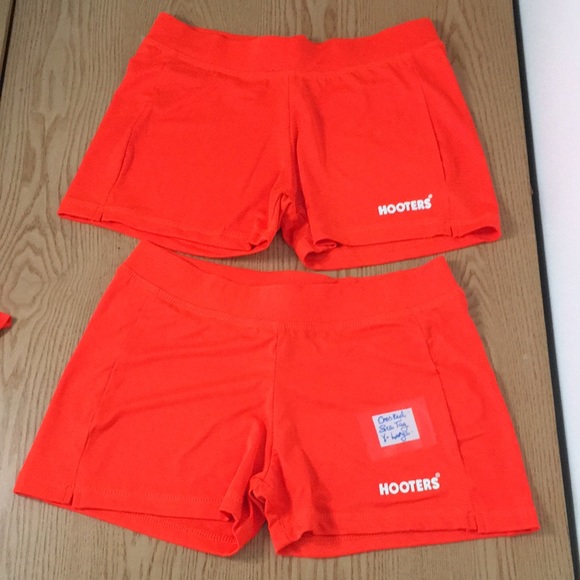 Hooters | Shorts | B9 New Hooters Girl Sexy Uniform Shorts With Crooked ...